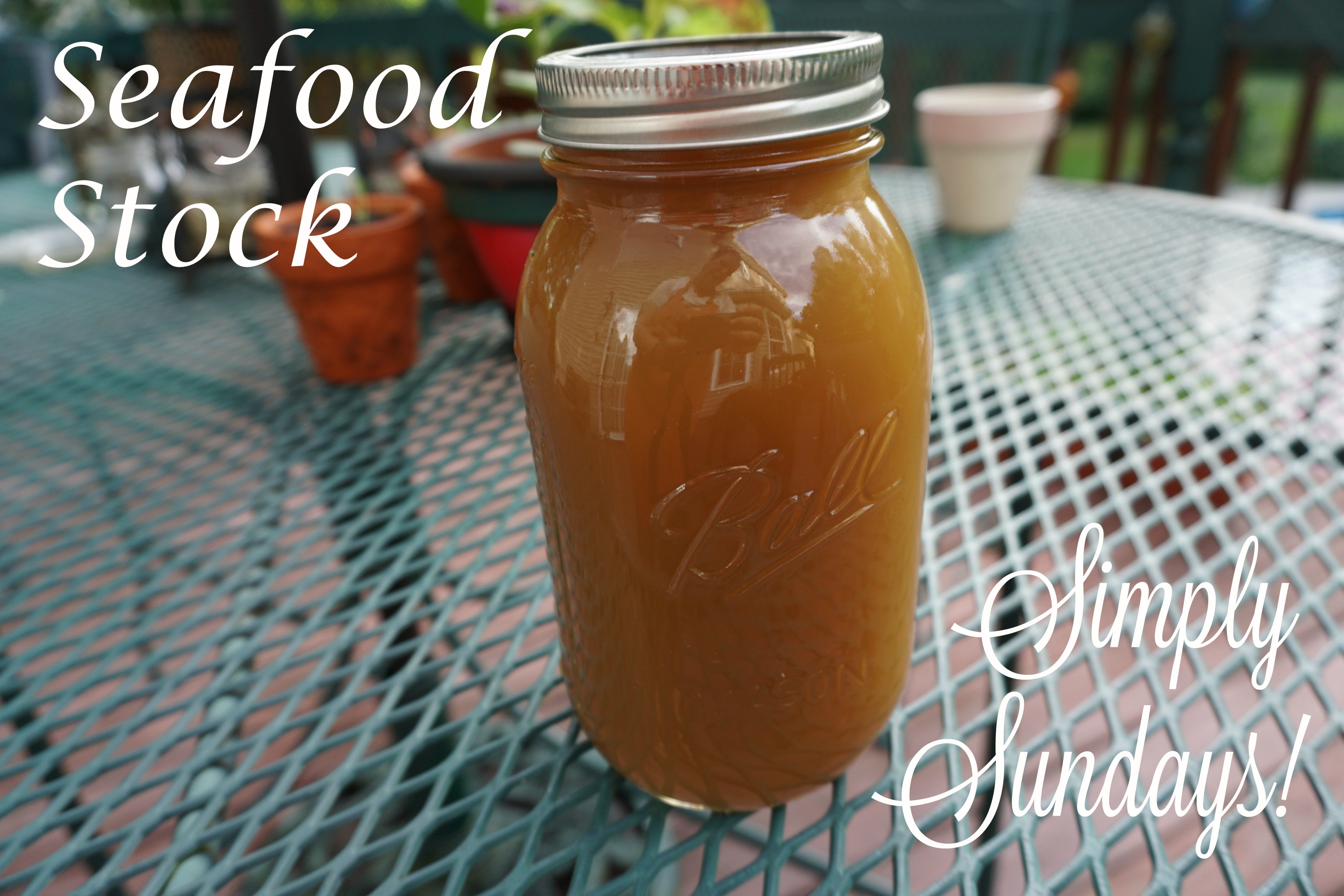 Seafood Stock – Simply Sundays!